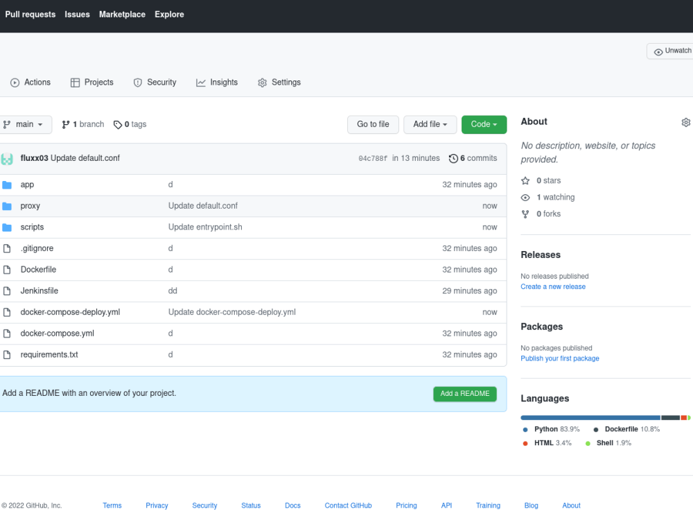 Django,Node,Php,Static web-app CI/CD Deployment using Git->Jenkins ...