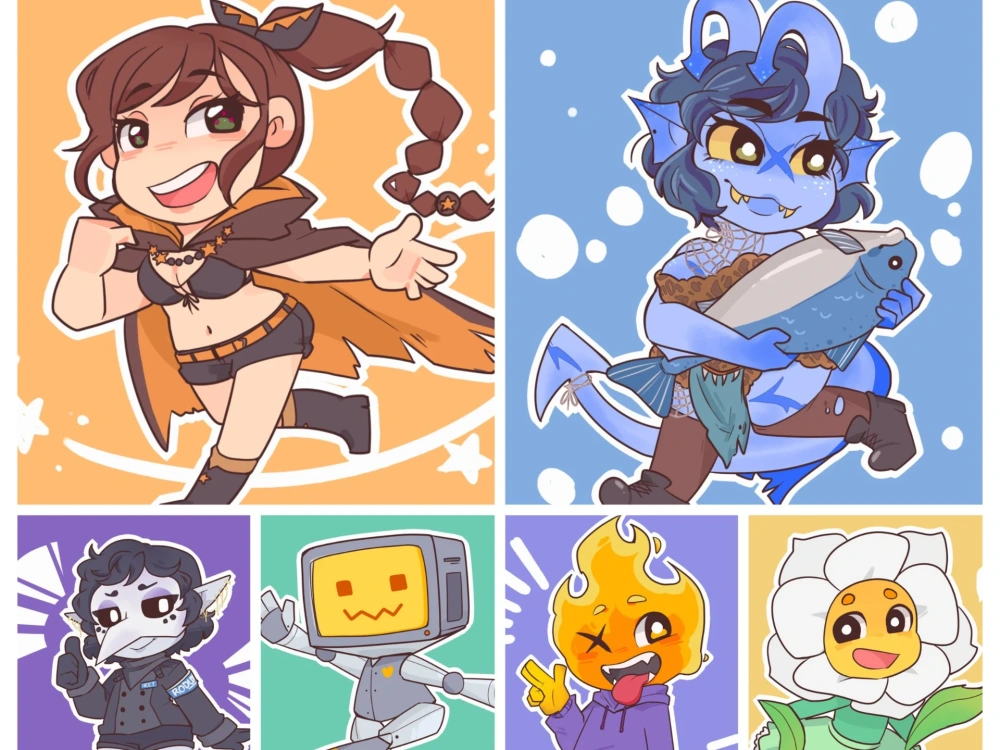 Beautiful 2D vector Illustration/ Artwork/ Sketch | Upwork