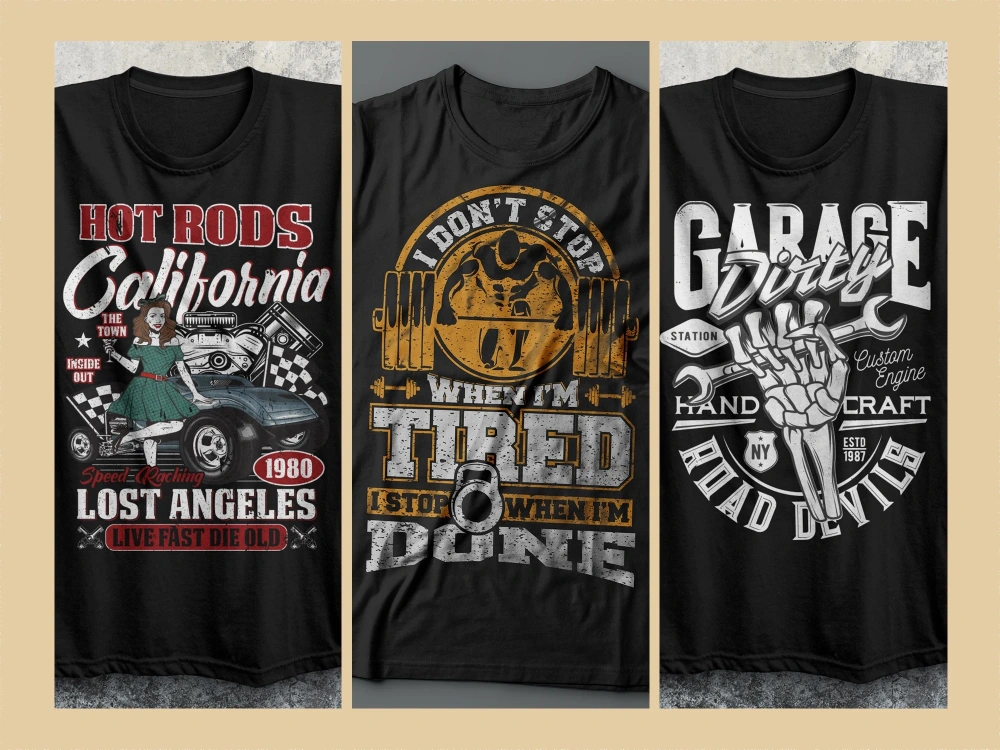 Unique custom graphic t shirt design for your business | Upwork