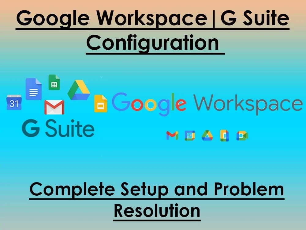 Google Workspace ( formerly G Suite) set up correctly by a trusted ...