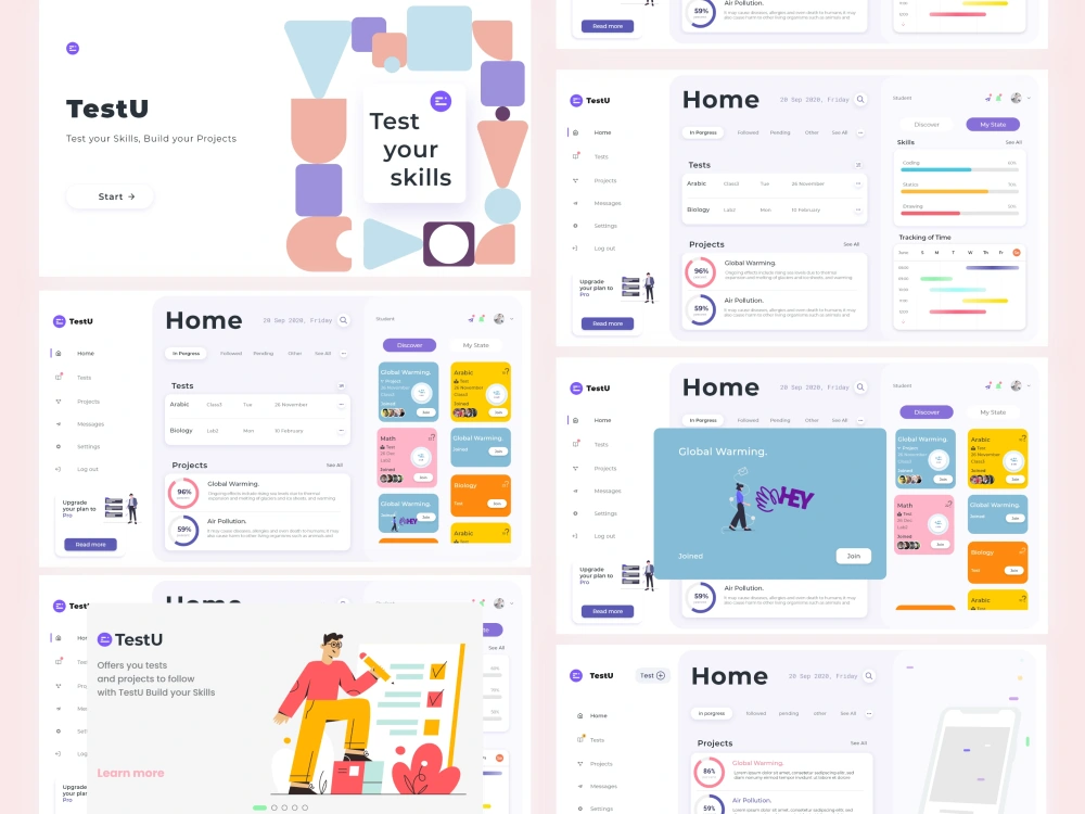 An Amazing Admin Dashboard UI/UX design | Upwork