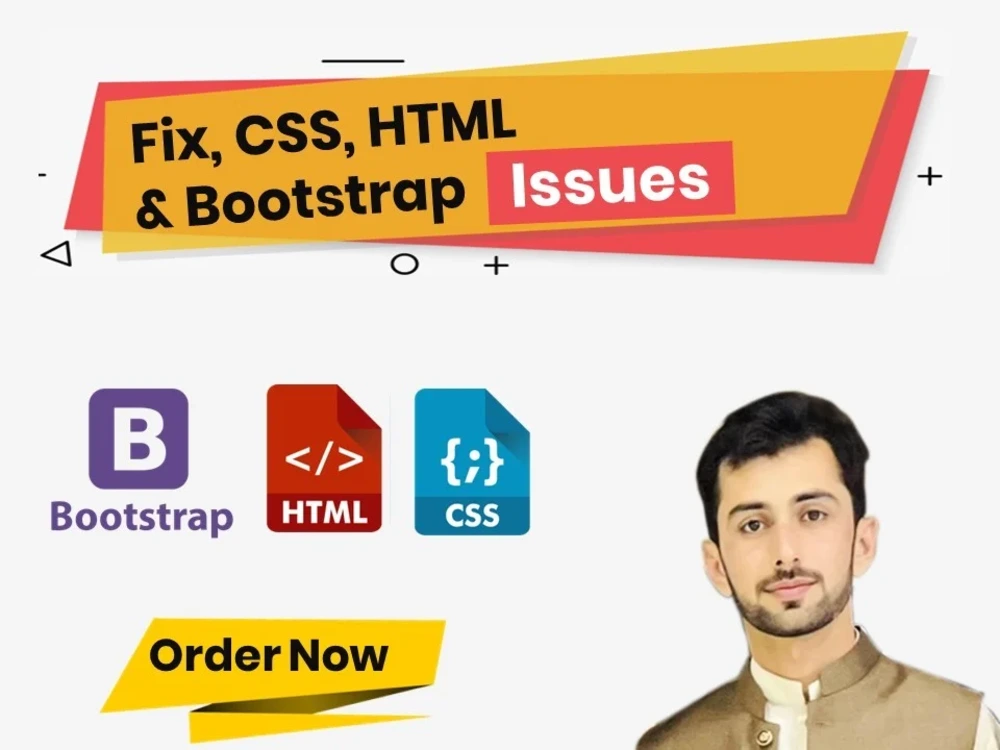 Fix CSS issues, Fix HTML, Bootstrap responsive, and layout issues | Upwork