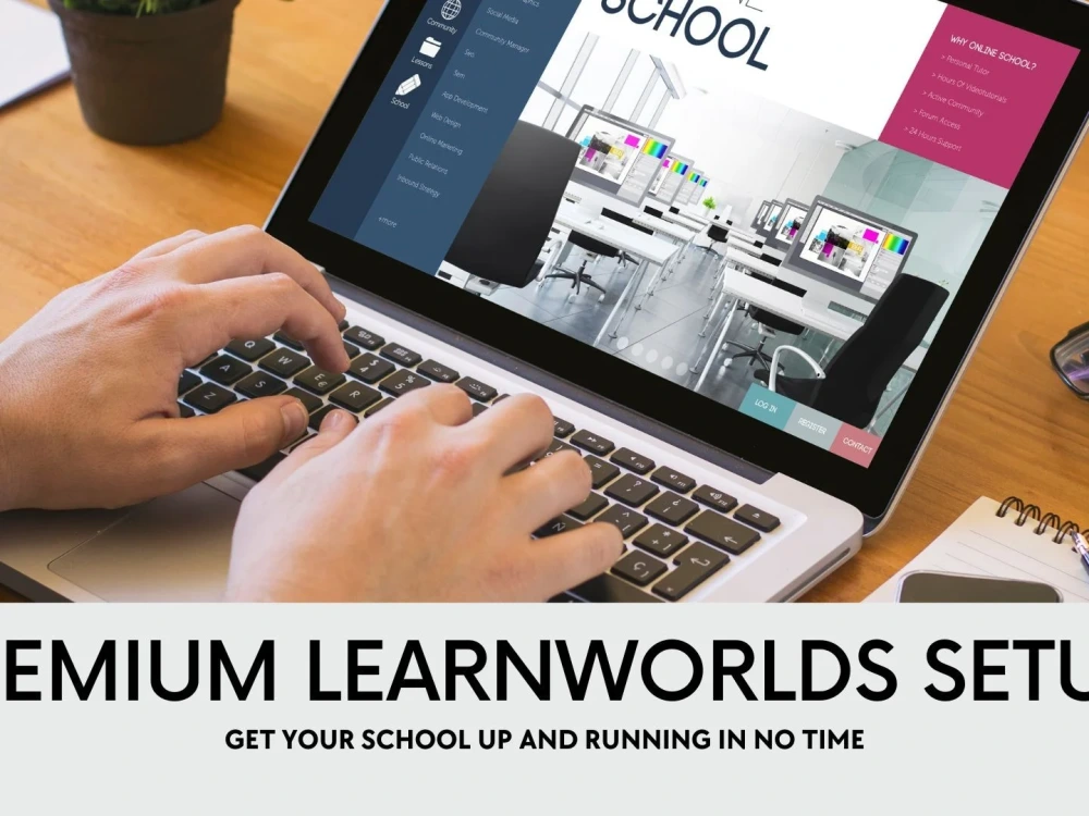Premium LearnWorlds setup and design | Upwork