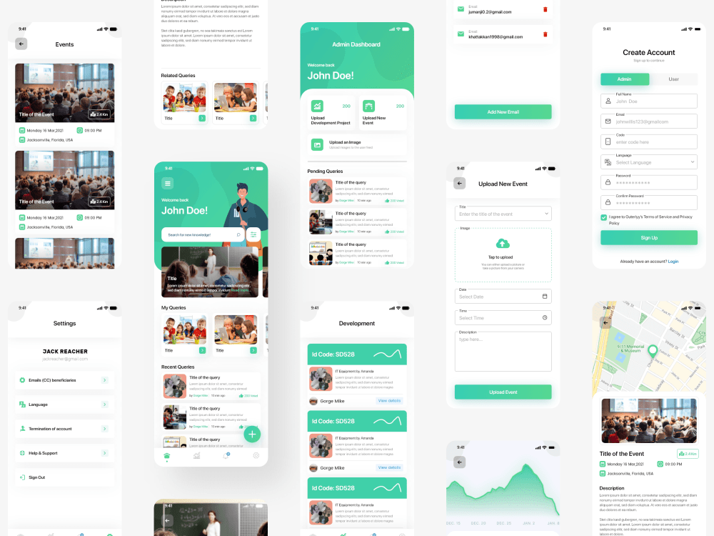 A stunning UI design UX design, UI UX design of your app | Upwork