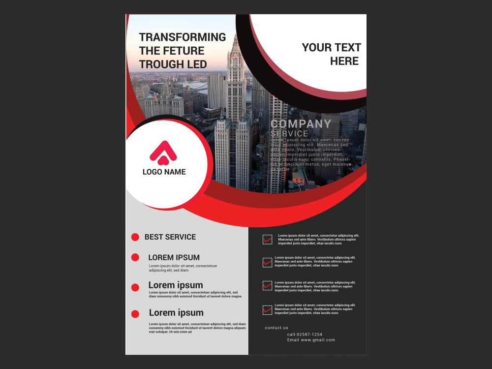 Eye-catching Flyer, Leaflet, Brochure and Poster design within 24 hours ...