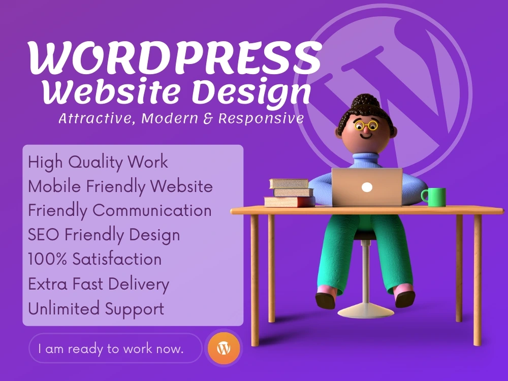 A Modern & Responsive WordPress Website | Upwork