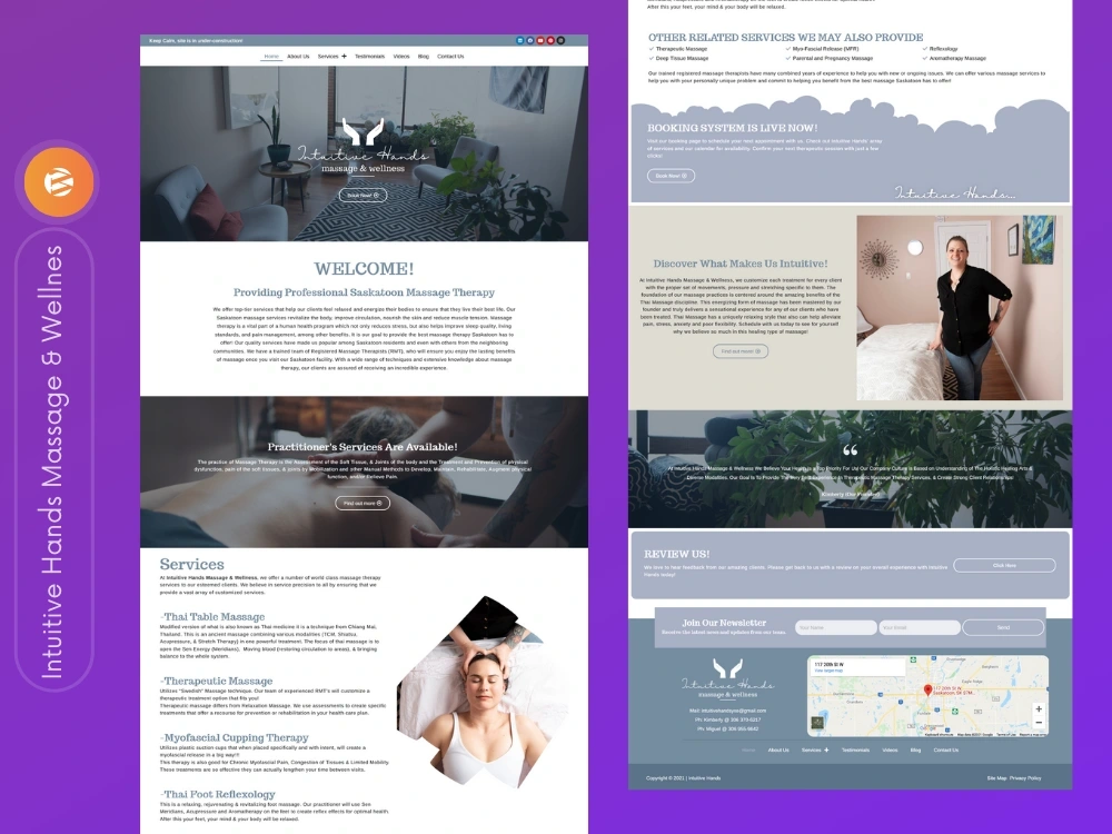 A Modern & Responsive WordPress Website | Upwork