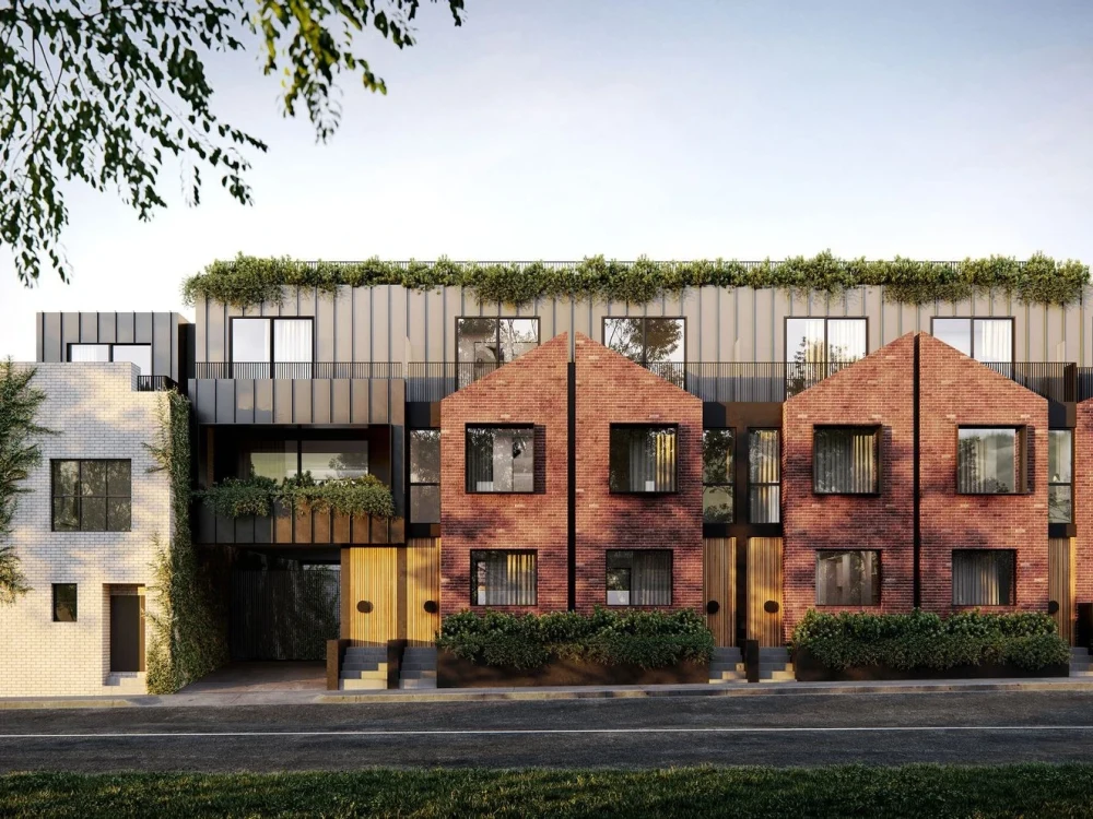 3D visualization for multiple exteriors Rendering townhouses | Upwork