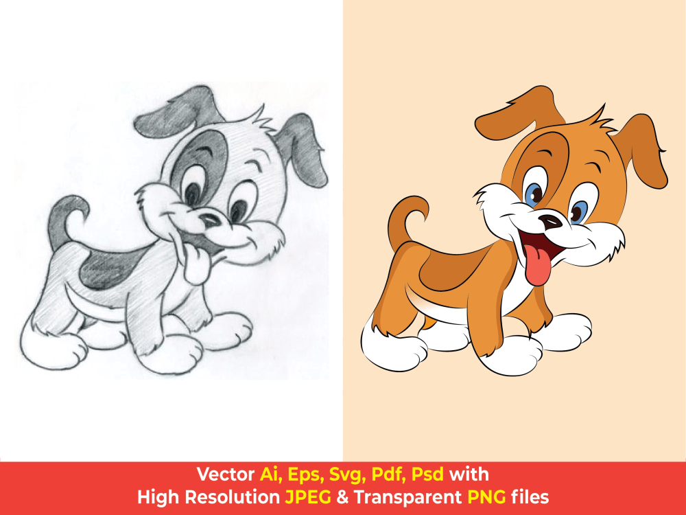 Digitize Vector SVG, EPS, Ai, PDF files & JPG, PNG from Logo/Sketch ...