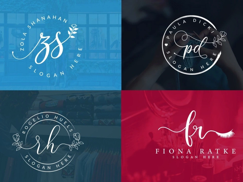 Unique modern text logo, wordmark, lettermark logo design | Upwork