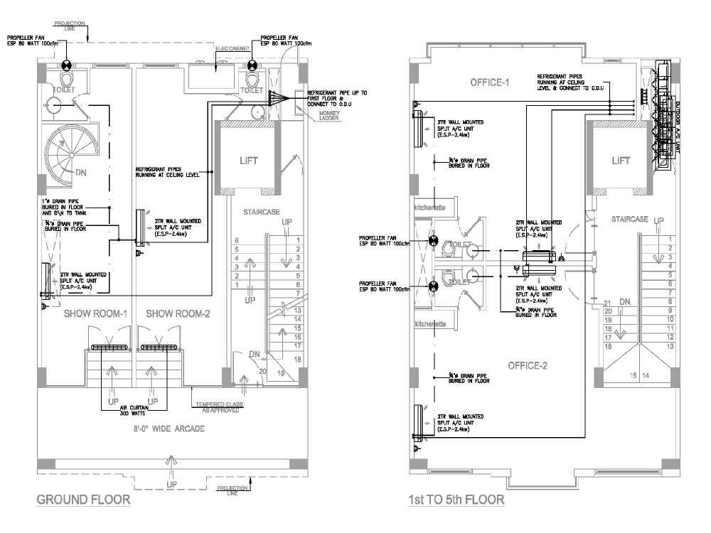MEP drawings for Commercial & Residential buildings | Upwork