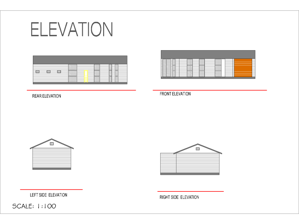 Architectural floor plan,site plan elevation,section,2d drawings in AutoCAD | Upwork