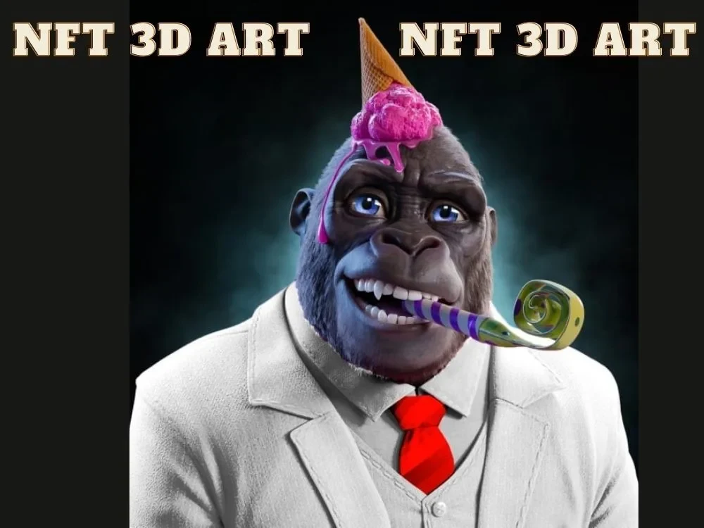 An amazing Nft 3D art, 3D animation, 3D art design, and collections ...