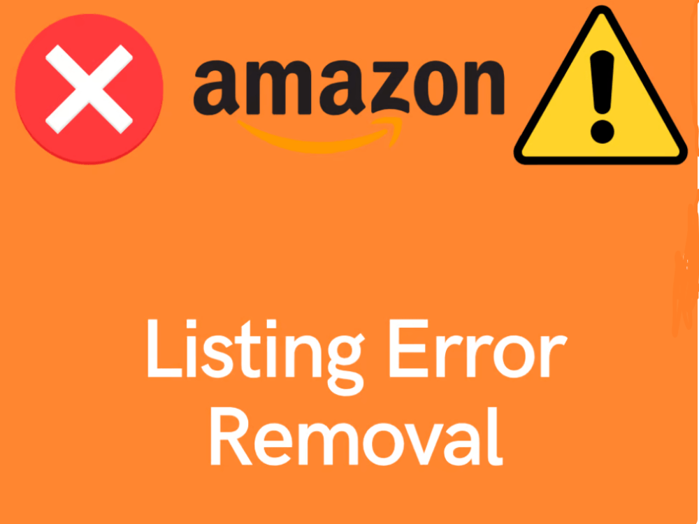 Amazon Listing Error resolved | Upwork