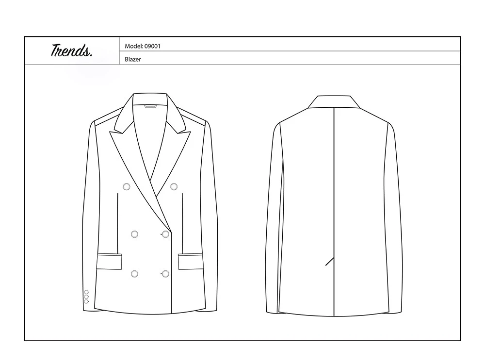 Professional Fashion Flat Drawing for your Fashion brand | Upwork