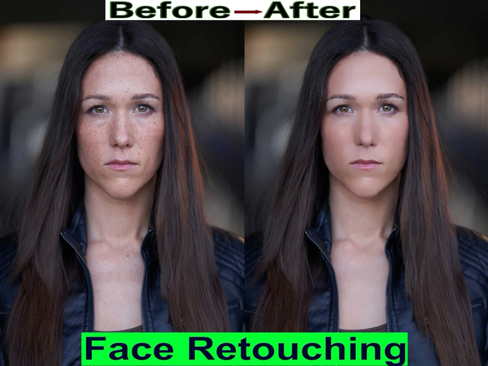 Model Face Retouching| Blemish Removed | Whitening | Skin Color ...