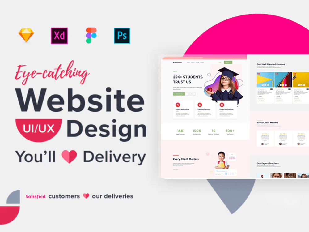 Enhance your website user experience with stunning and user-friendly design | Upwork