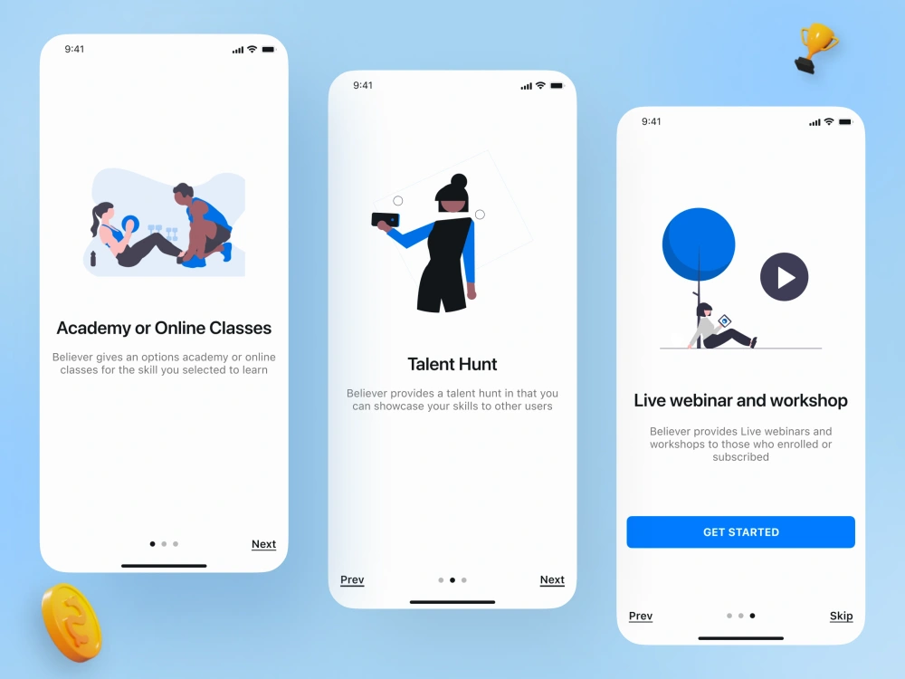 Creative and professional UI UX mobile app design | Upwork