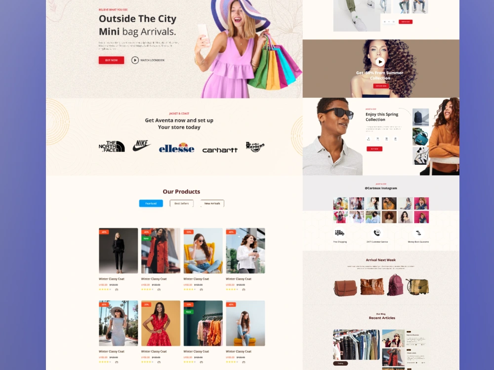 Modern professional website and mobile app UI/UX design by Figma | Upwork