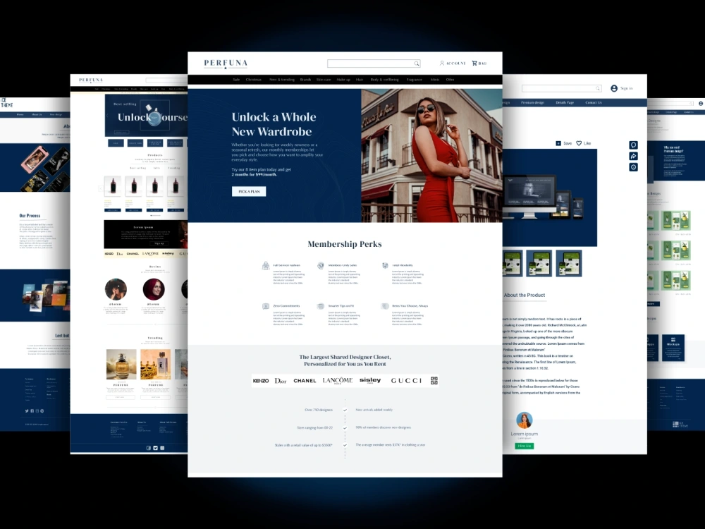 Highly convertible Unique website design | Upwork