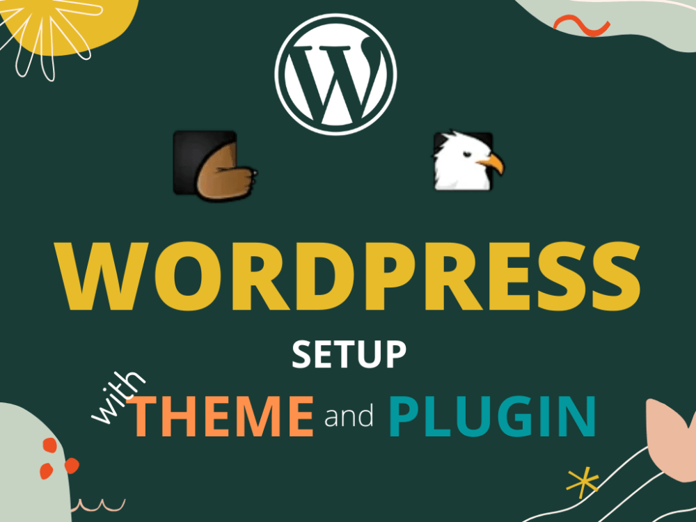 WordPress Installation with Theme and plugin setup | Upwork