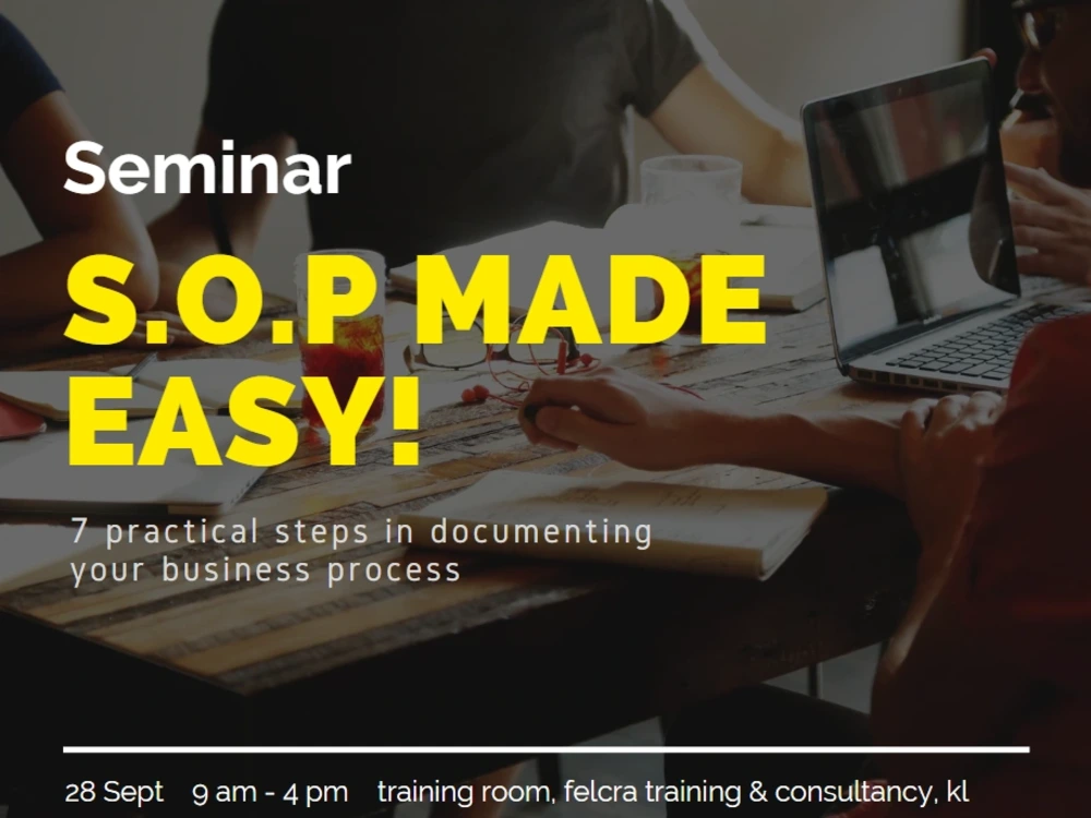 A simple & eye-catching mini poster to promote your events | Upwork