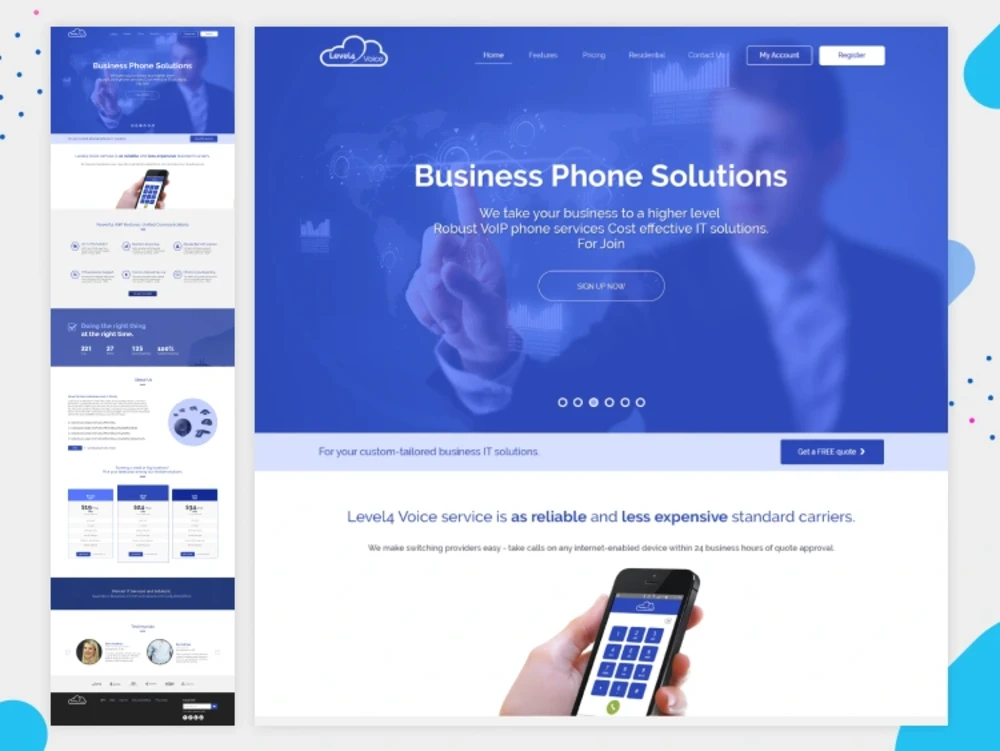 A Unique, Conversion-Driven Landing Page in Figma | UI UX Specialist | Upwork