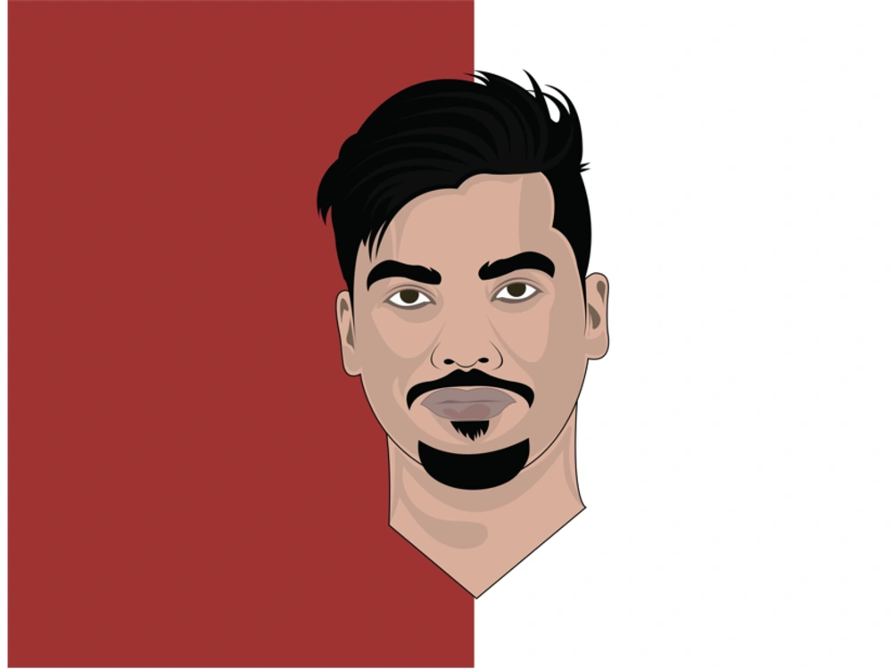 A vector cartoon portrait in 10 hours | Upwork