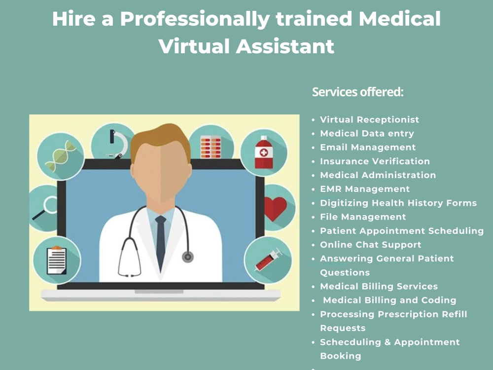 An all rounder Medical Virtual Assistant | Upwork