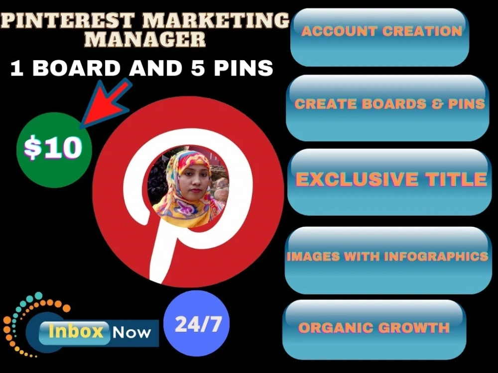 Pinterest Marketing Manager for your Pinterest Account | Upwork