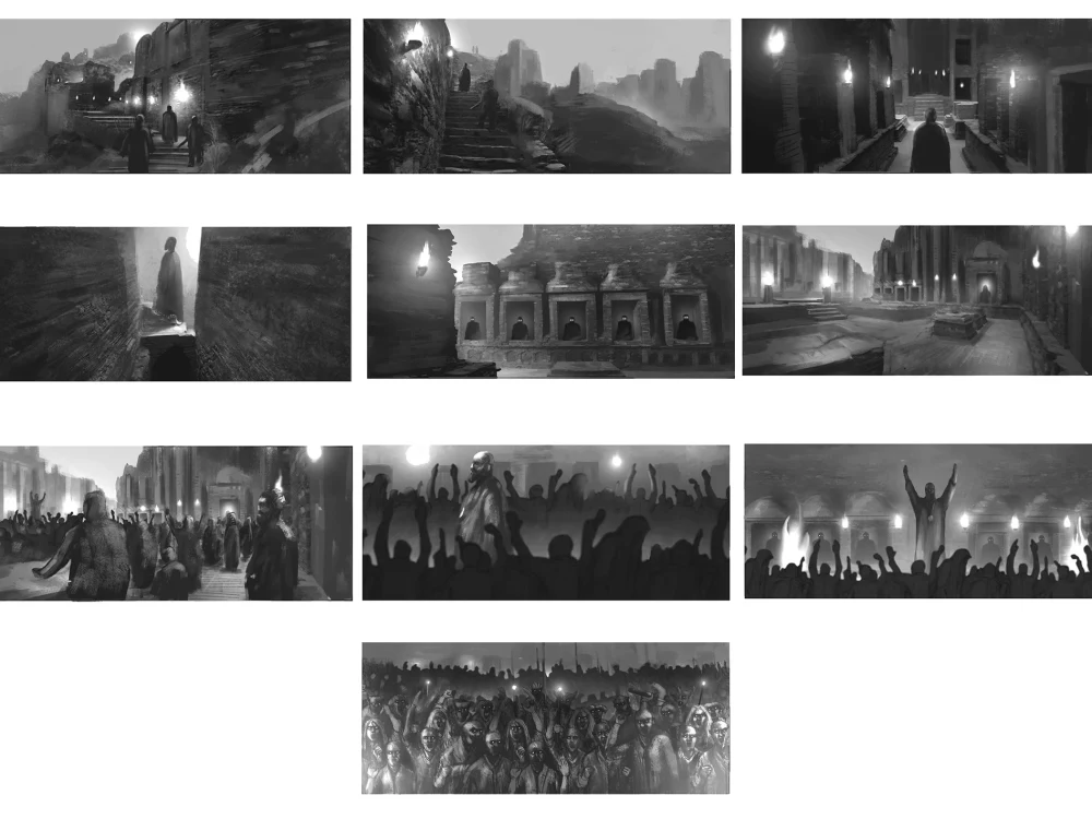 A professional storyboard for your story. | Upwork