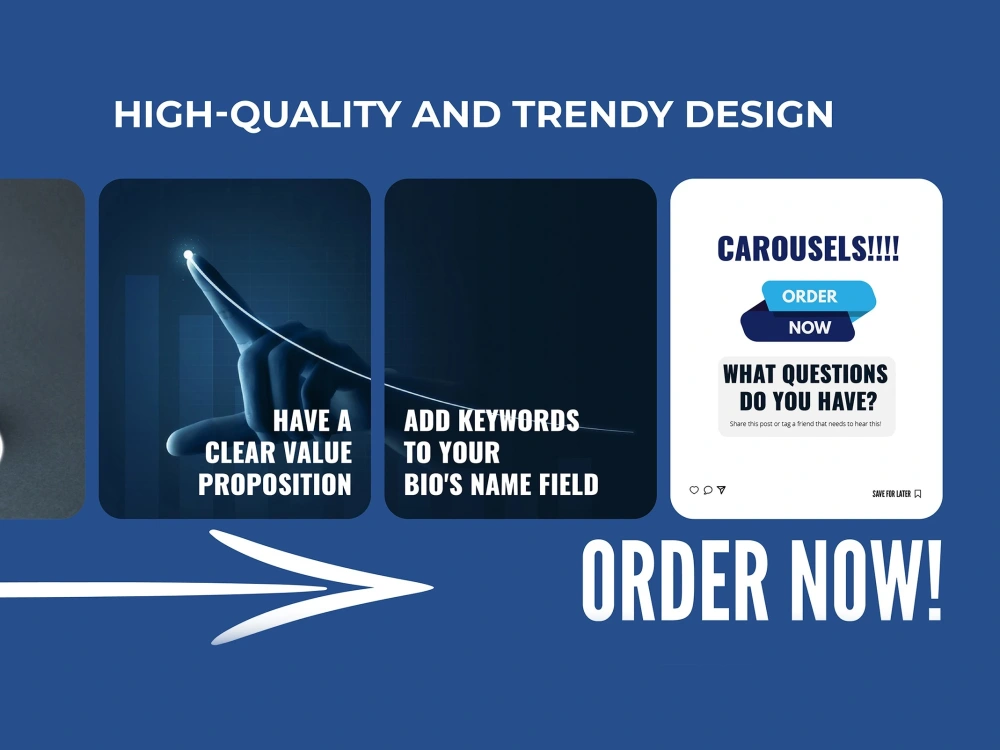 An amazing Social media carousel post designed for your Instagram | Upwork