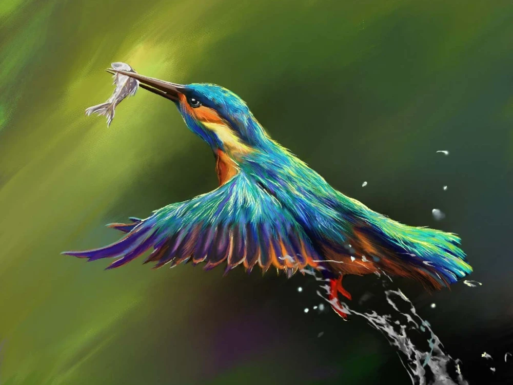 An amazing digital 2d realistic illustration as per your requirements ...