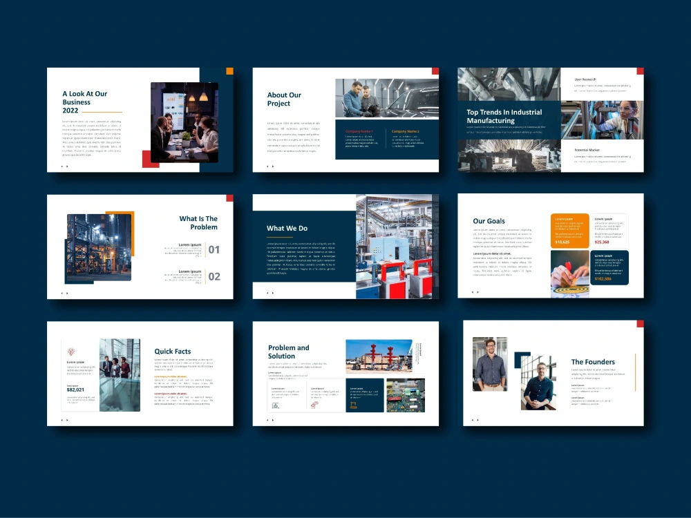 A professional sleek presentation that will help you boost your ...