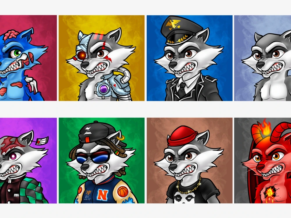 Custom crypto unique nft art collection with 100, 1k, 10k nfts | Upwork
