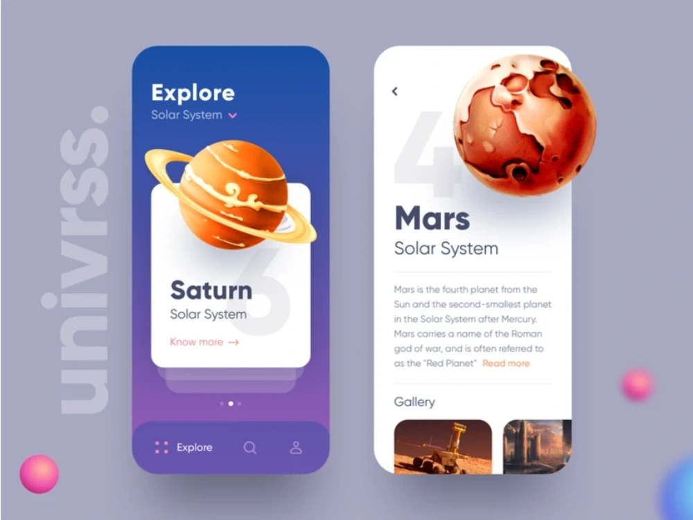 A user interface in Flutter according to your requirements | Upwork