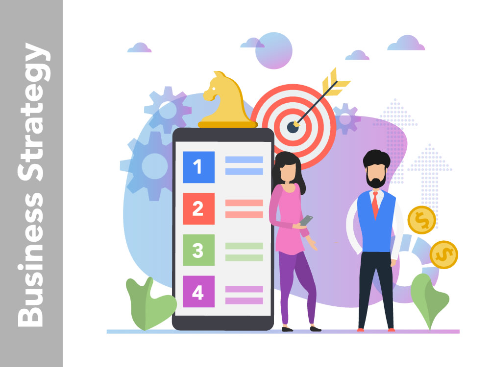 A custom flat vector illustration | Upwork