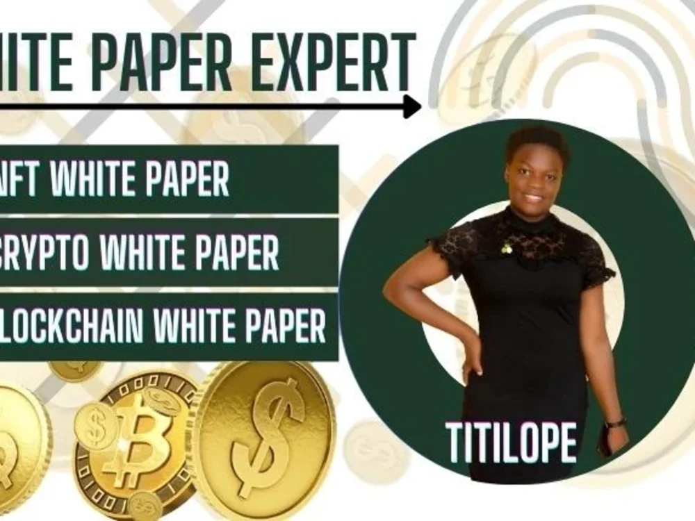 An exceptional crypto white paper, nft white paper | Upwork