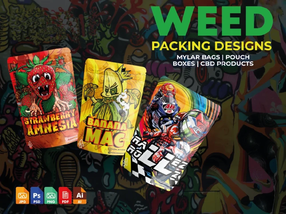 Amazing Weed Pouch Designed | Upwork
