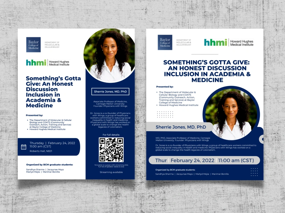 A flyer / leaflet designed in Canva | Upwork