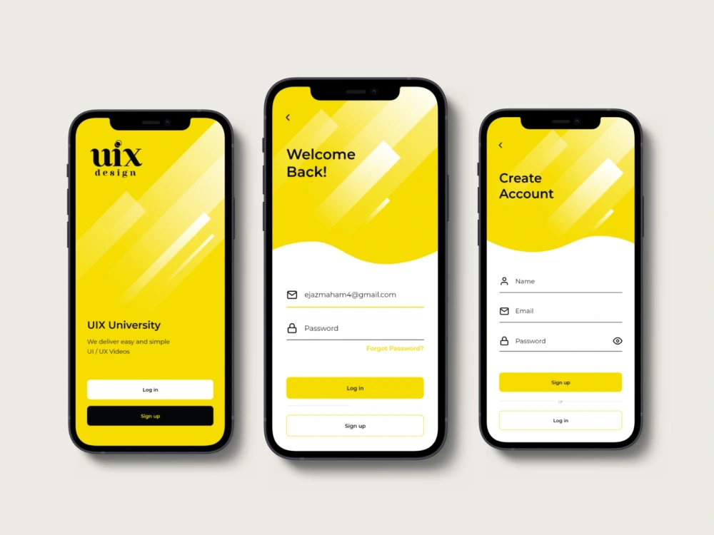 Website or Mobile App UI/UX design | Upwork