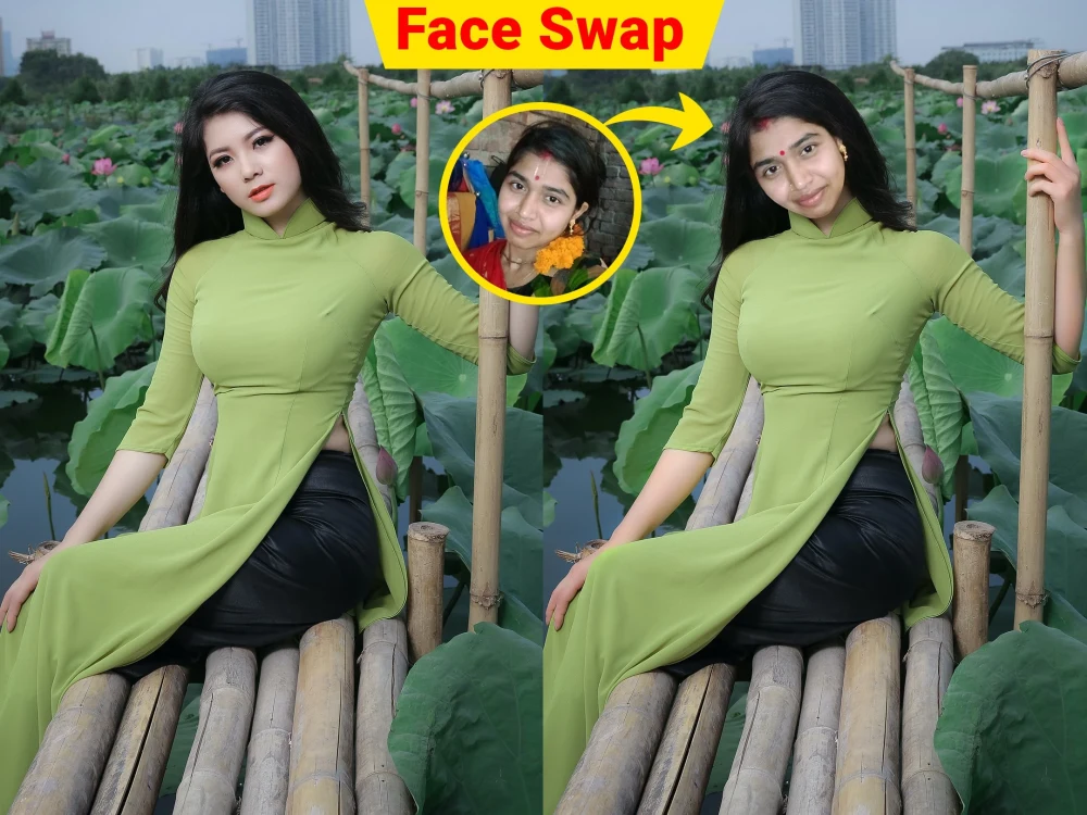 Realistic face swap, head replace & face change in photoshop | Upwork