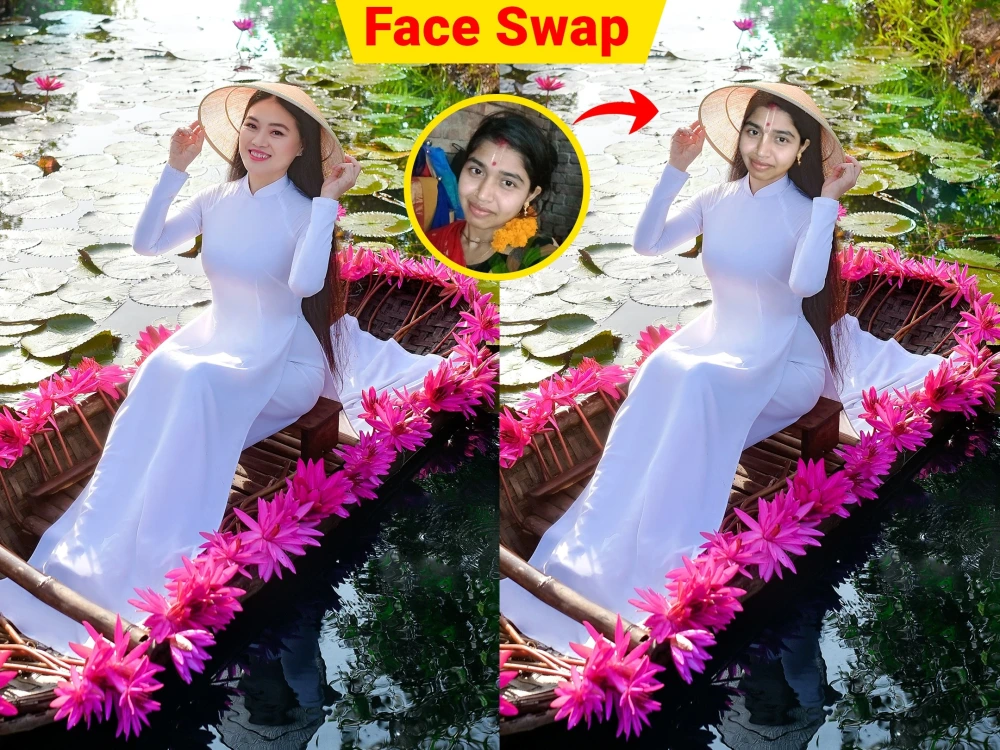 Realistic face swap, head replace & face change in photoshop | Upwork