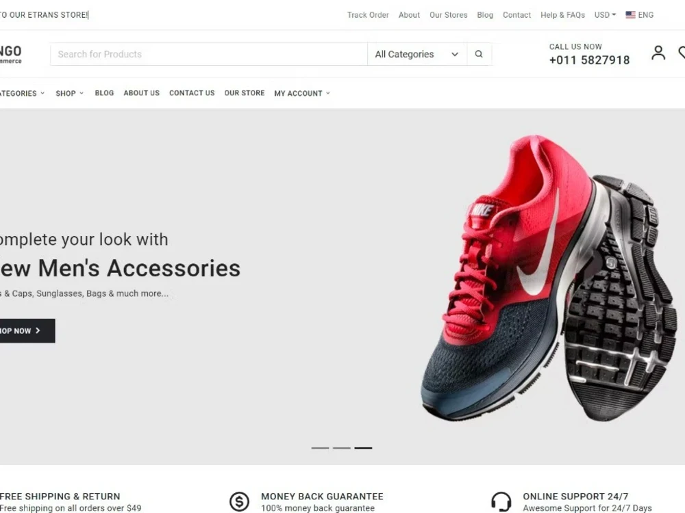 A custom-built HTML coded in responsive eCommerce template | Upwork