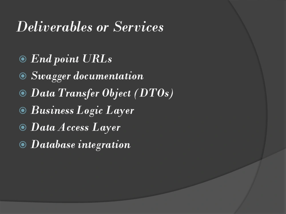 RESTful APIs developed using JAVA technology | Upwork