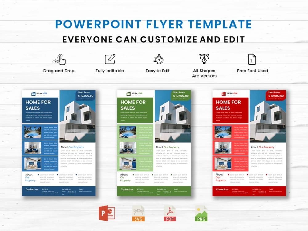 A custom professional flyer or brochure design with PowerPoint | Upwork