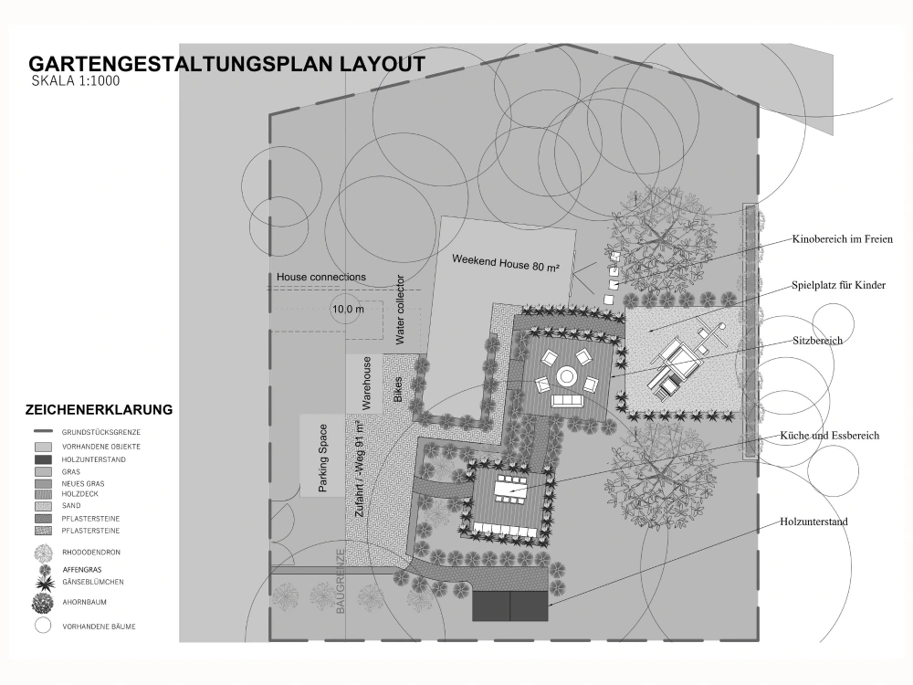 Landscape plan design and 3D realistic renderings (yard/patio) | Upwork