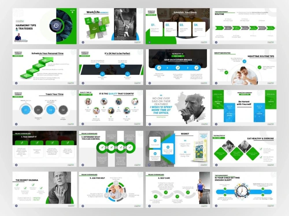 Visually elegant & modern slides that reflect your corporate identity ...