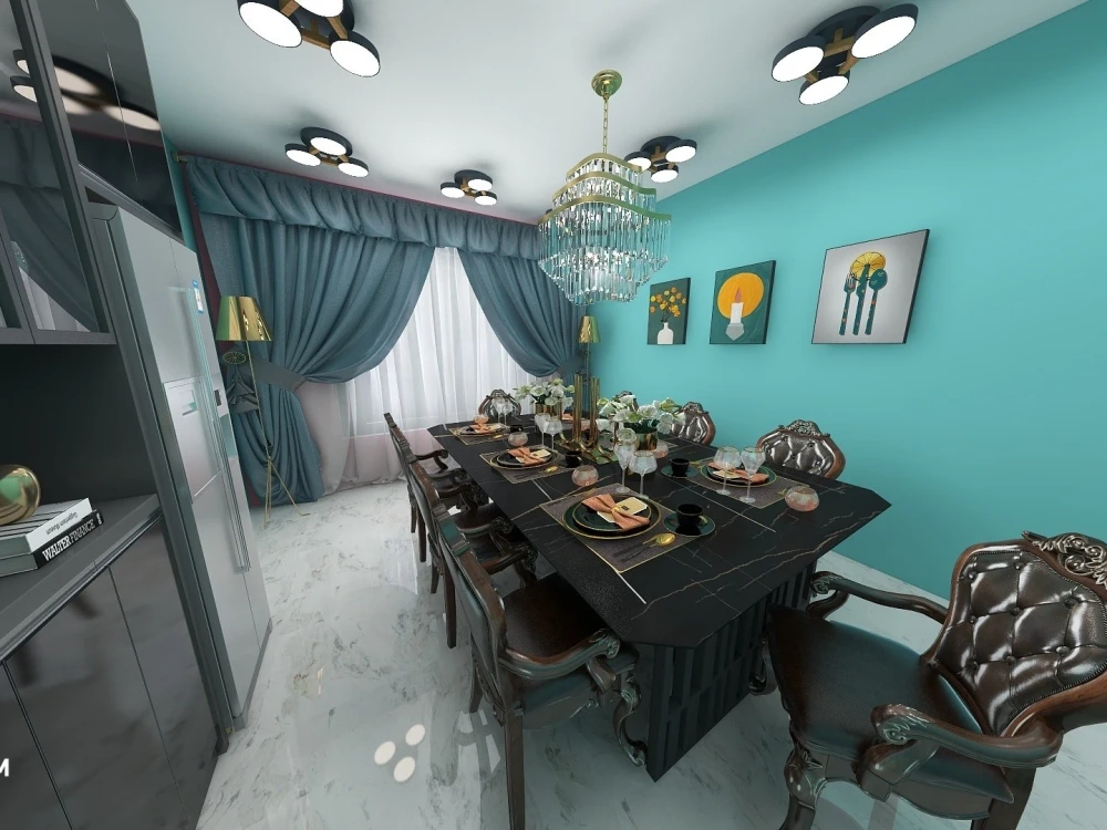 1 room interior designing with 3-5 photo renderings and a 3D panaroma ...