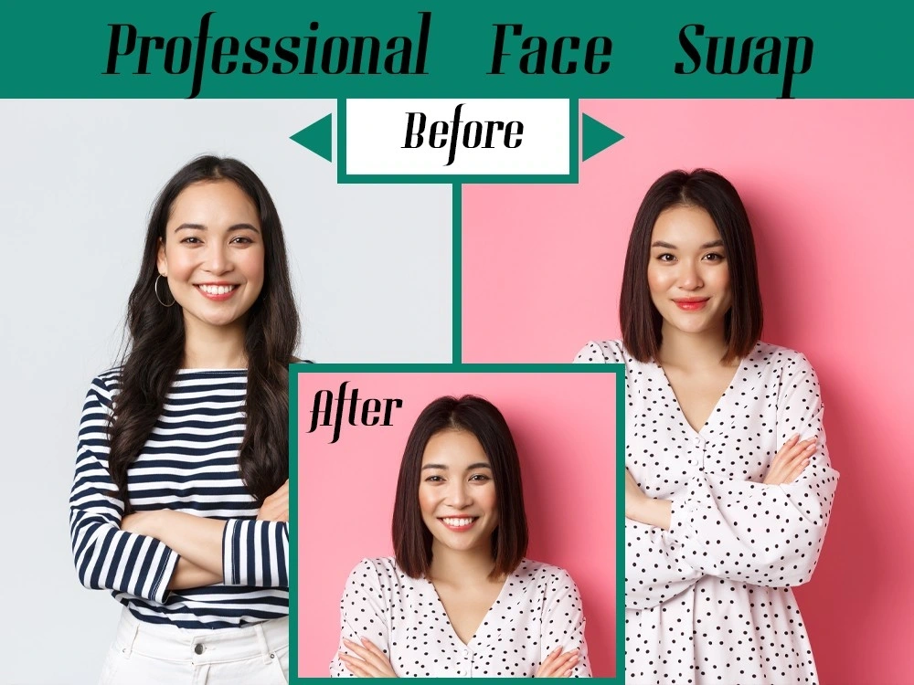 Realistic face swap or photo manipulation in your Photo. | Upwork